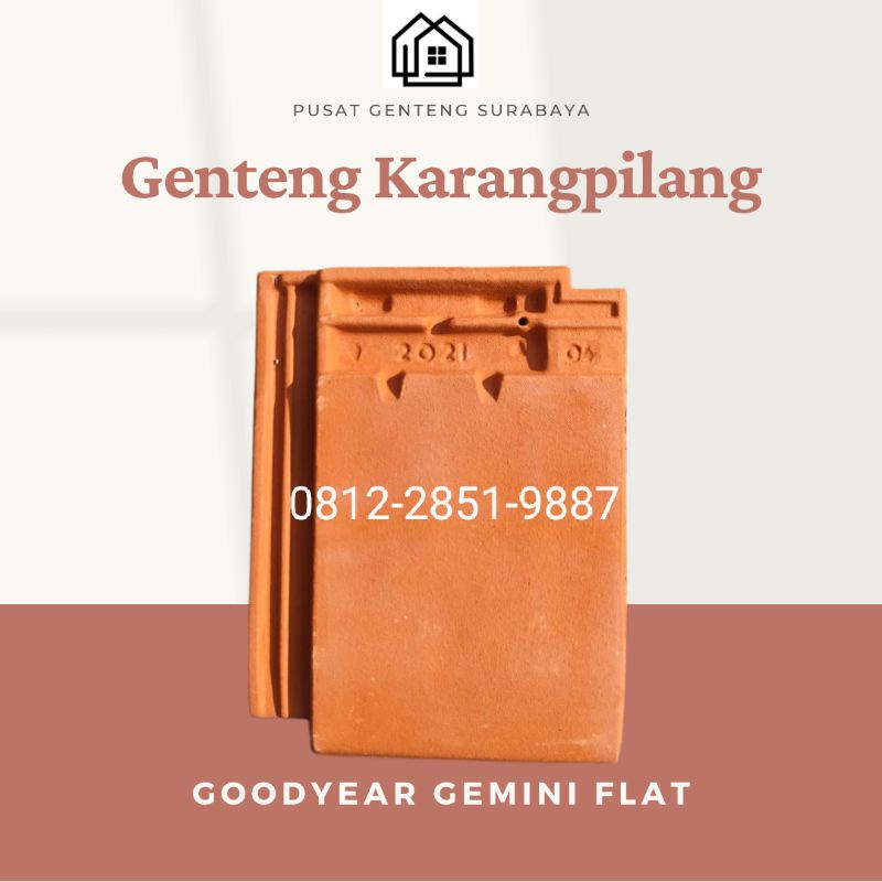 Jual Genteng Goodyear Gemini Karangpilang lokasi gempol pasuruan ...