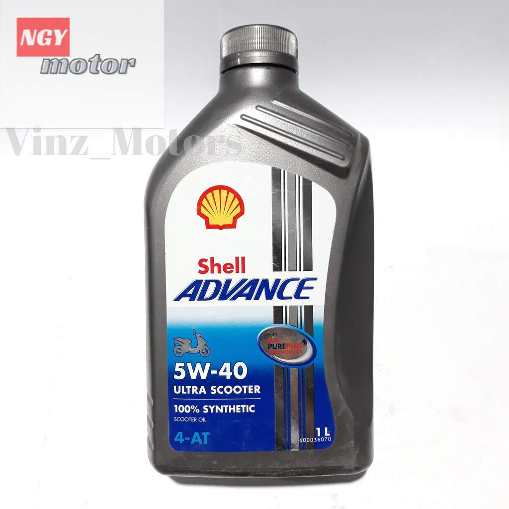 Jual OLI SHELL ADVANCE 4-AT ULTRA SCOOTER 5W 40 1 LITER | Shopee Indonesia