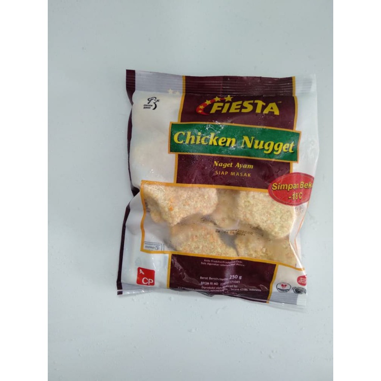 Jual FIESTA CHIKEN NUGET SIAP MASAK 500GR | Shopee Indonesia
