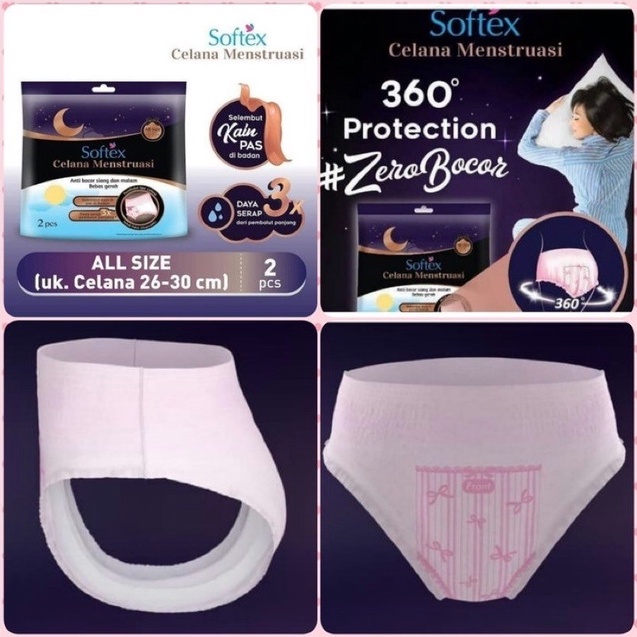 Jual Softex Celana Menstruasi Pembalut 2's | Shopee Indonesia