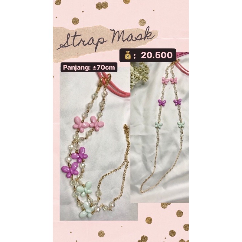 Jual Part 2 Strap Mask | Strap Mask Lucu import | Shopee Indonesia