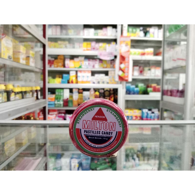 Jual MILTON PASTILLES CANDY 15 GRAM | VARIAN MINT, STRAWBERRY, APPLE ...