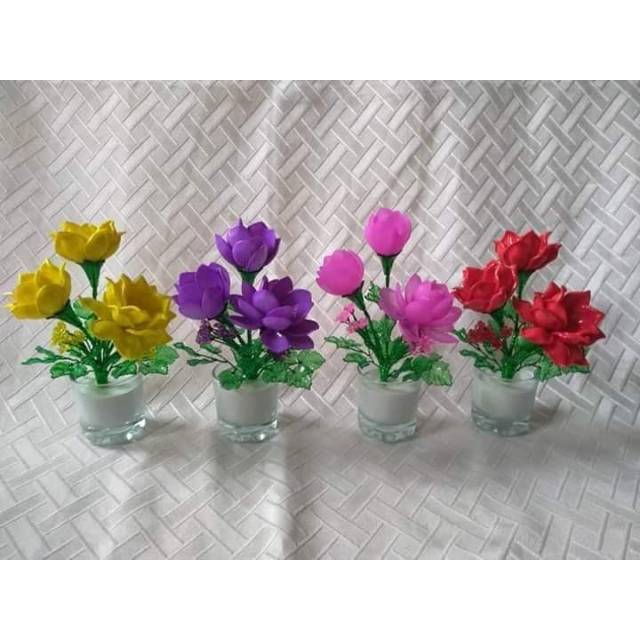 Jual Bunga mawar mini akrilik | Shopee Indonesia