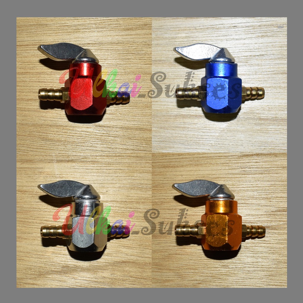 Jual Kran Bensin Motor Cnc Universal 4 Pilihan Warna | Shopee Indonesia