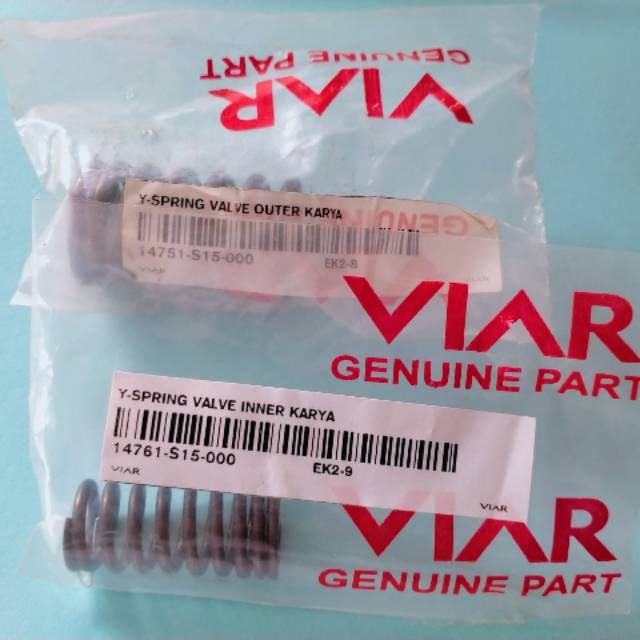 Jual Spring atau per klep viar karya roda 3 150cc oilcooler dan ...