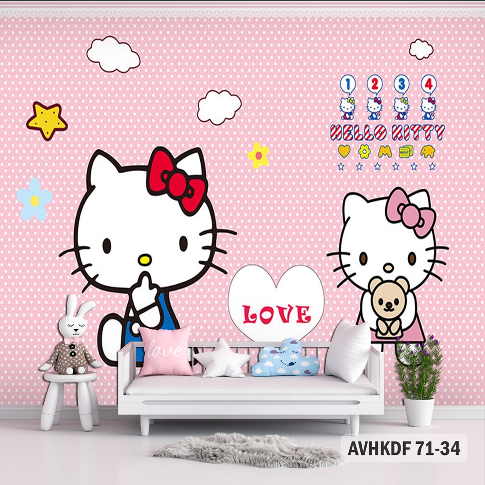 Jual Wallpaper Dinding Custom | Wallpaper Dinding Kamar Anak | Wallpaper Dinding Motif Anak 3 ...