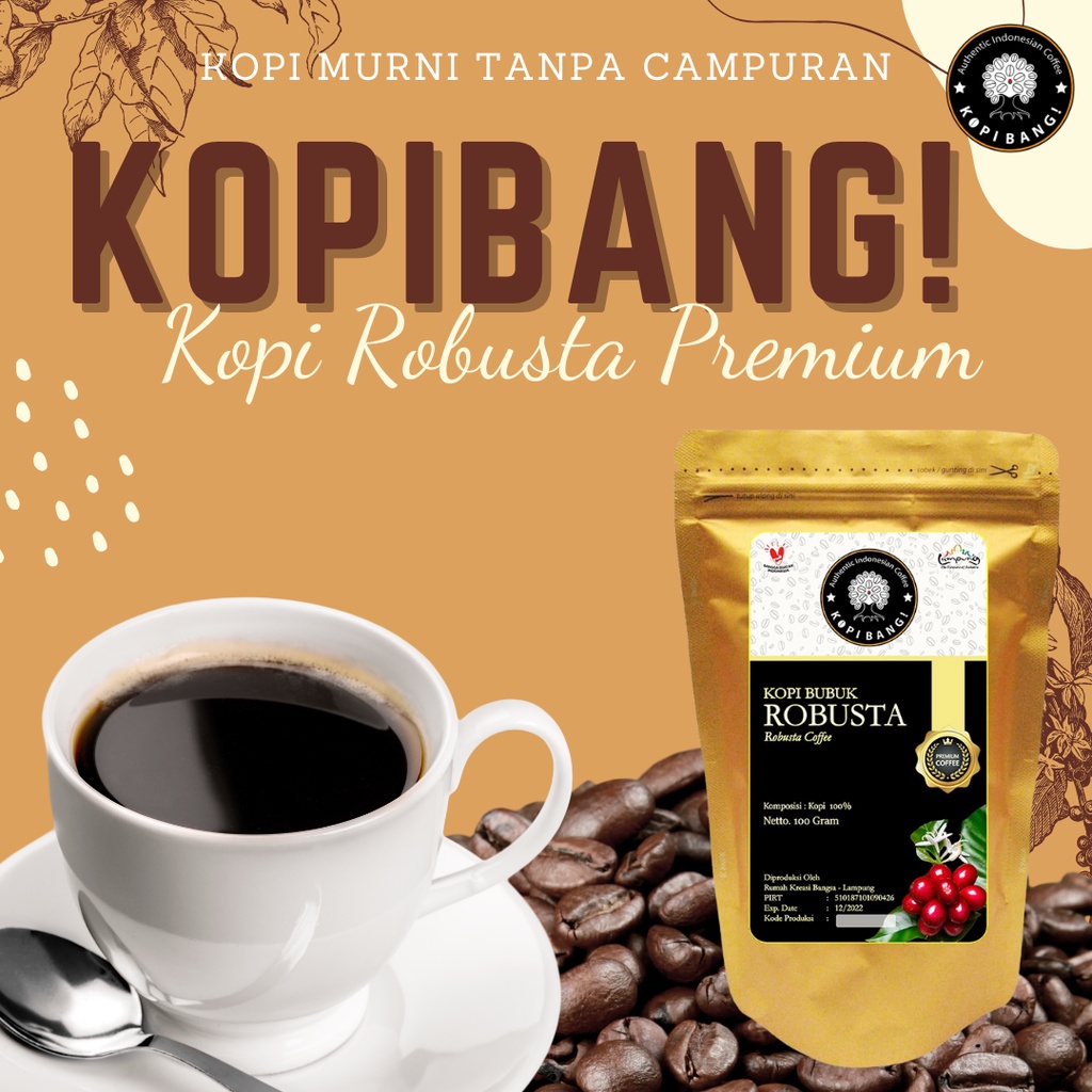 Jual BUBUK KOPI LAMPUNG / KOPI HITAM / PREMIUM COFFEE / KOPI ROBUSTA ...