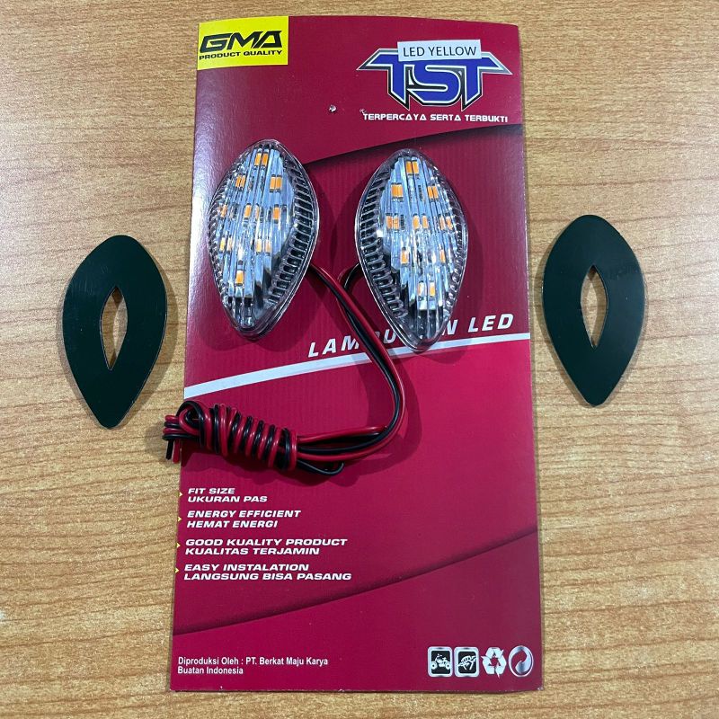Jual lampu sen led tempel mini 618 | Shopee Indonesia