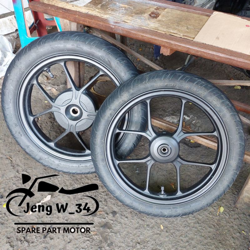 Jual VELG RODA BAN RACING GENIO BEAT DELUXE BEAT STREET TERBARU ...
