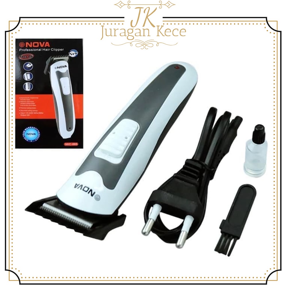 Jual Nova Alat Cukur Rambut Elektrik NHC-664 / NHC-665 Cukuran Kumis ...