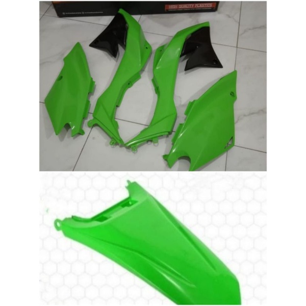 Jual Cover body set dtracker new spakbor belakang klx 150 bf dtracker cover tangki sayap depan ...