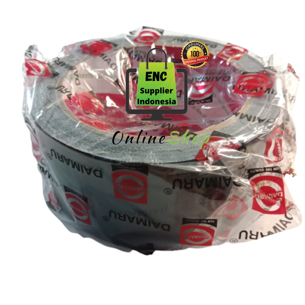 Jual daimaru 1 buah 48 mm Lakban kain hitam 2 inch 12 m cloth tape ...