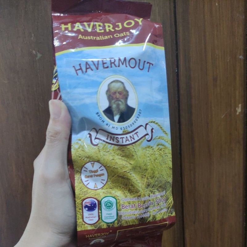 Jual HAVERJOY havermout instant 1 kg /australian oat /oatmeal | Shopee ...