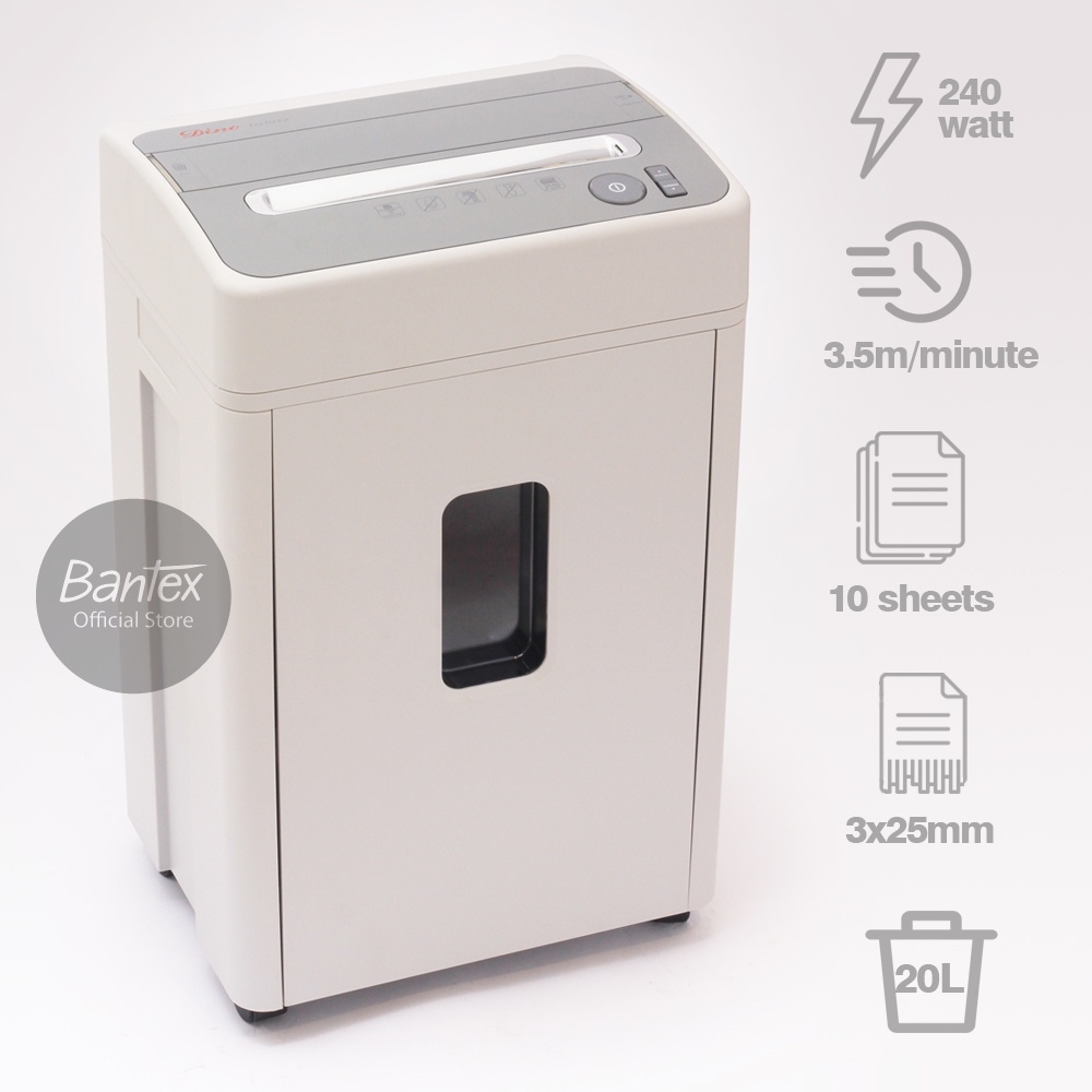 Jual Paper Shredder Mesin Penghancur Kertas Kapasitas 10 Lembar ...