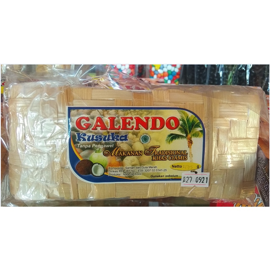 Jual GALENDO MAKANAN TRADISIONAL KHAS CIAMIS 175 gram | Shopee Indonesia