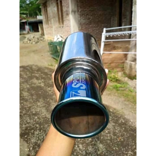 Jual knalpot mobil spoon racing FULL STAINLESS | Shopee Indonesia