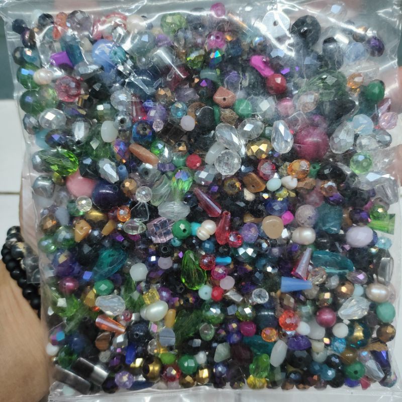 Jual Manik-Manik Crystal Campur | Shopee Indonesia