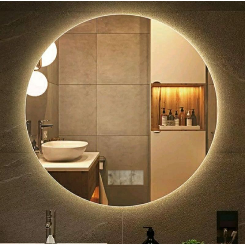 Jual Kaca Cermin LED 40x40 | Shopee Indonesia