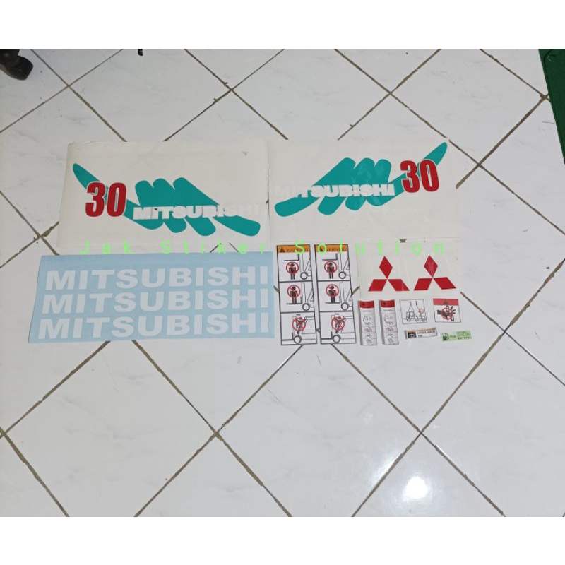 Jual Stiker Forklift Mitsubishi 30(3ton) | Shopee Indonesia