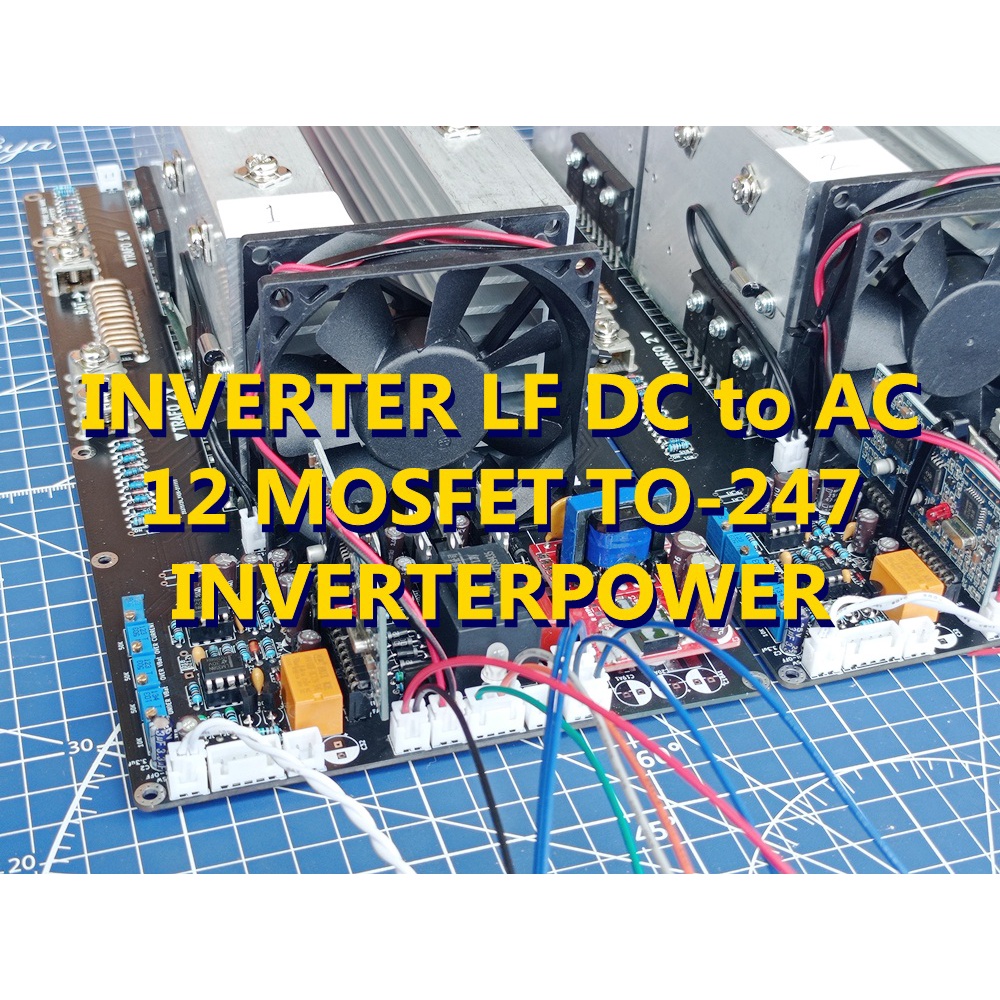 Jual module board power inverter egs002 12mosfet TO247 pure sine wave 12 mosfet | Shopee Indonesia