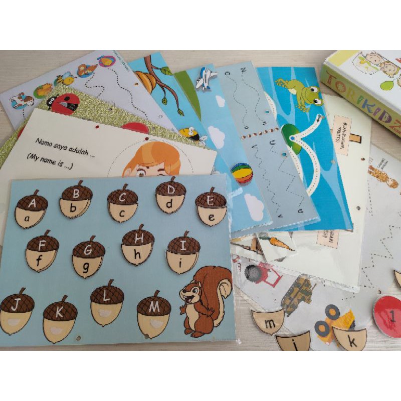 Jual Busy Book / Busy Binder - Fun Learning for Kids vol.1 | Shopee ...