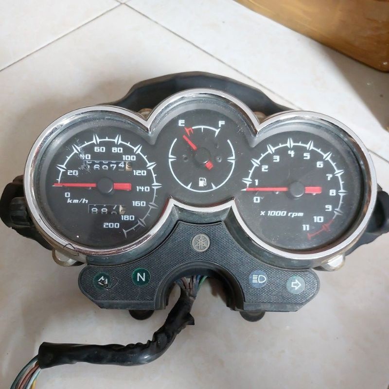 Jual SPEEDOMETER KILOMETER YAMAHA SCORPIO Z ROBOT ORIGINAL | Shopee ...