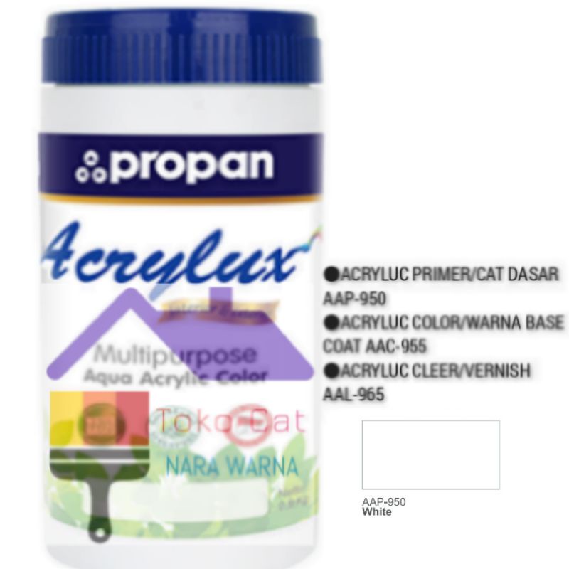 Jual Propan Acrylux Primer Cat Dasar Duco Waterbase Aap-950 White 1kg ...