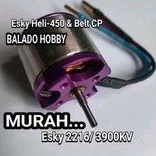 Jual Motor DC/ Dinamo Brushless Esky 2216 3600KV - 3900KV untuk Esky ...