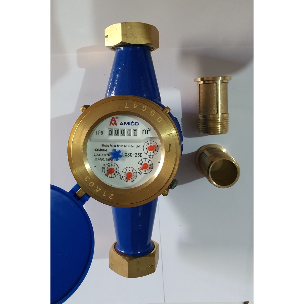 Jual Water Meter 1 Inch Amico - Meteran Air - Flow Meter | Shopee Indonesia