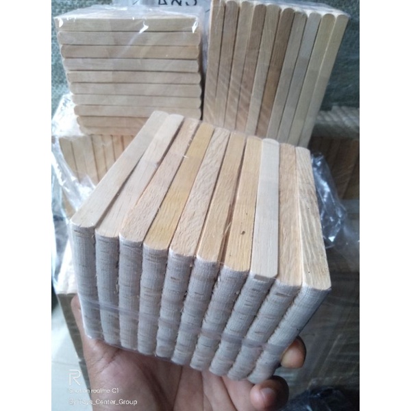 Jual 1PACK STIK KAYU POLOS | Shopee Indonesia