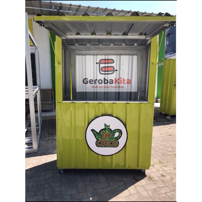 Jual Booth semi kontainer custom booked | Shopee Indonesia