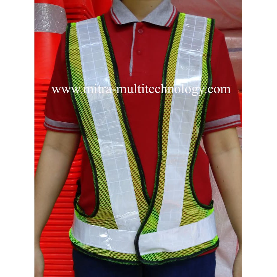 Jual Rompi proyek / Rompi Jaring V | Shopee Indonesia