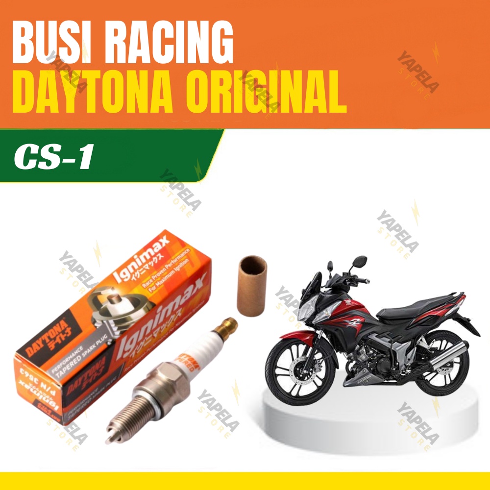 Jual busi racing cs-1 iridium daytona original 3389 | Shopee Indonesia