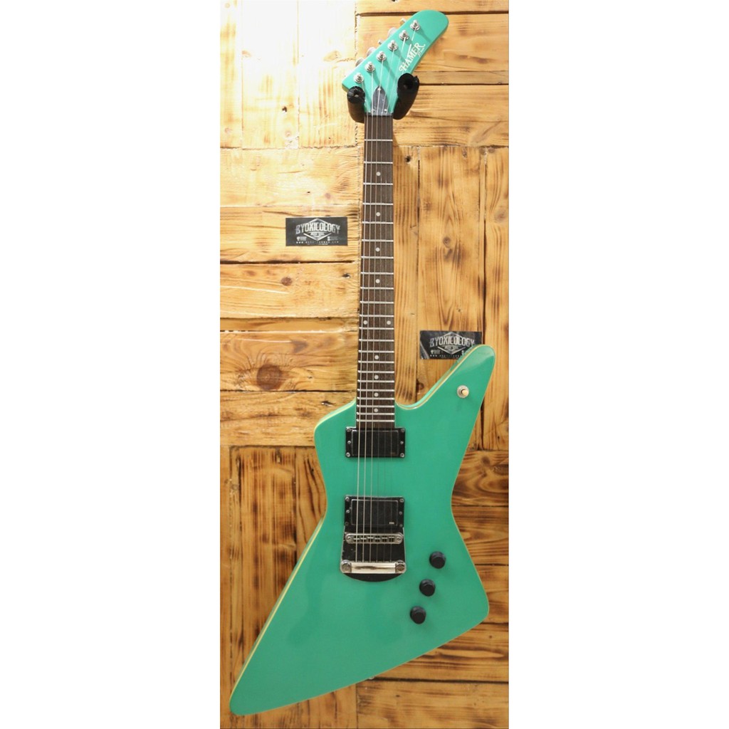 Jual Gitar hamer explorer standard surfgreen aksesoris | Shopee Indonesia