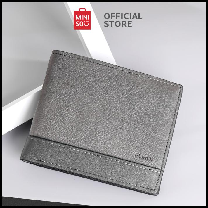 Jual Miniso Dompet Pria Lelaki Dompet Pendek Kecil Wallet Simple Keren ...