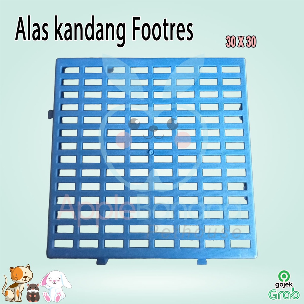 Jual alas kandang Hewan footrest 30x30 cm - Palet Plastik -tatakan kandang | Shopee Indonesia