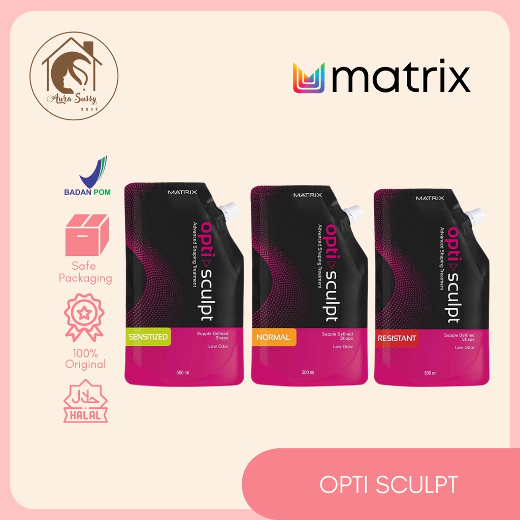 Jual MATRIX Opti Sculpt Step 1 Smooting Obat Pelurus Rambut 500 gr ...
