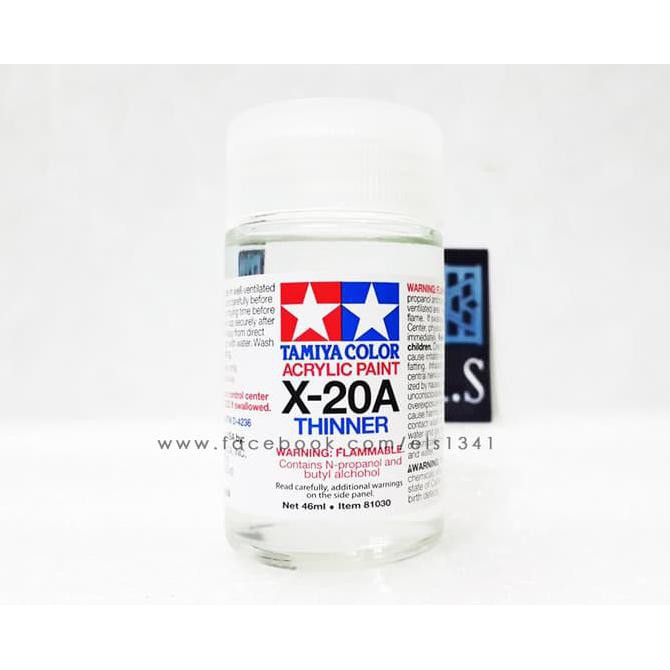 Jual Jual Murah !!! Tamiya Acrylic X20 A 46 ml ( Thinner Acrylic ...