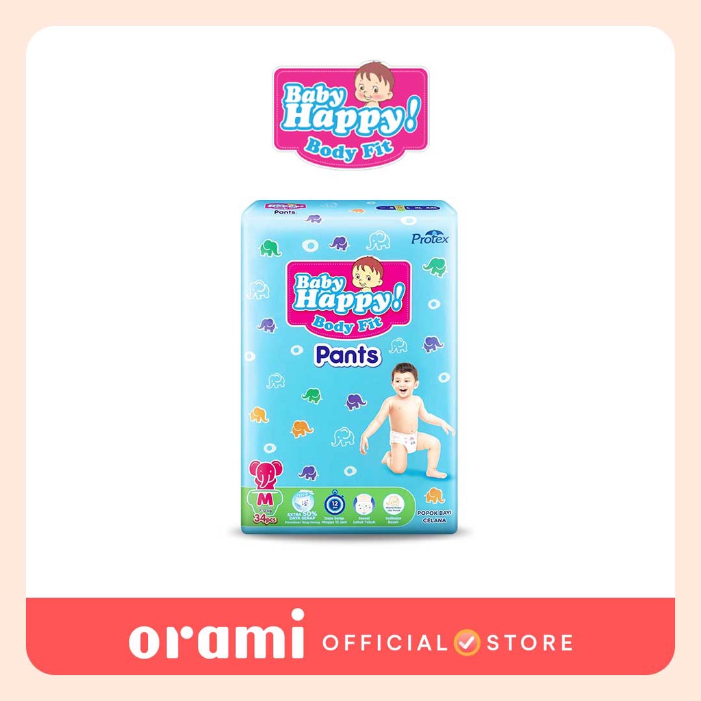 Jual Baby Happy Pants M 34 | Shopee Indonesia