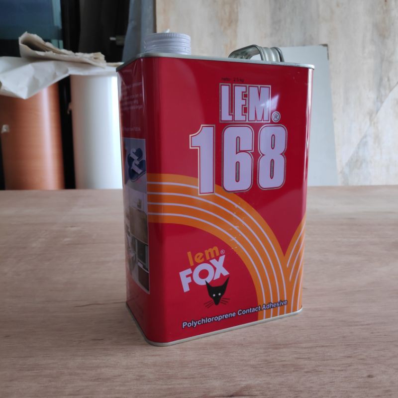 Jual Lem Kuning Fox 168 Galon 2.5 kg - Triplek, Kayu, HPL, PVC Sheet ...