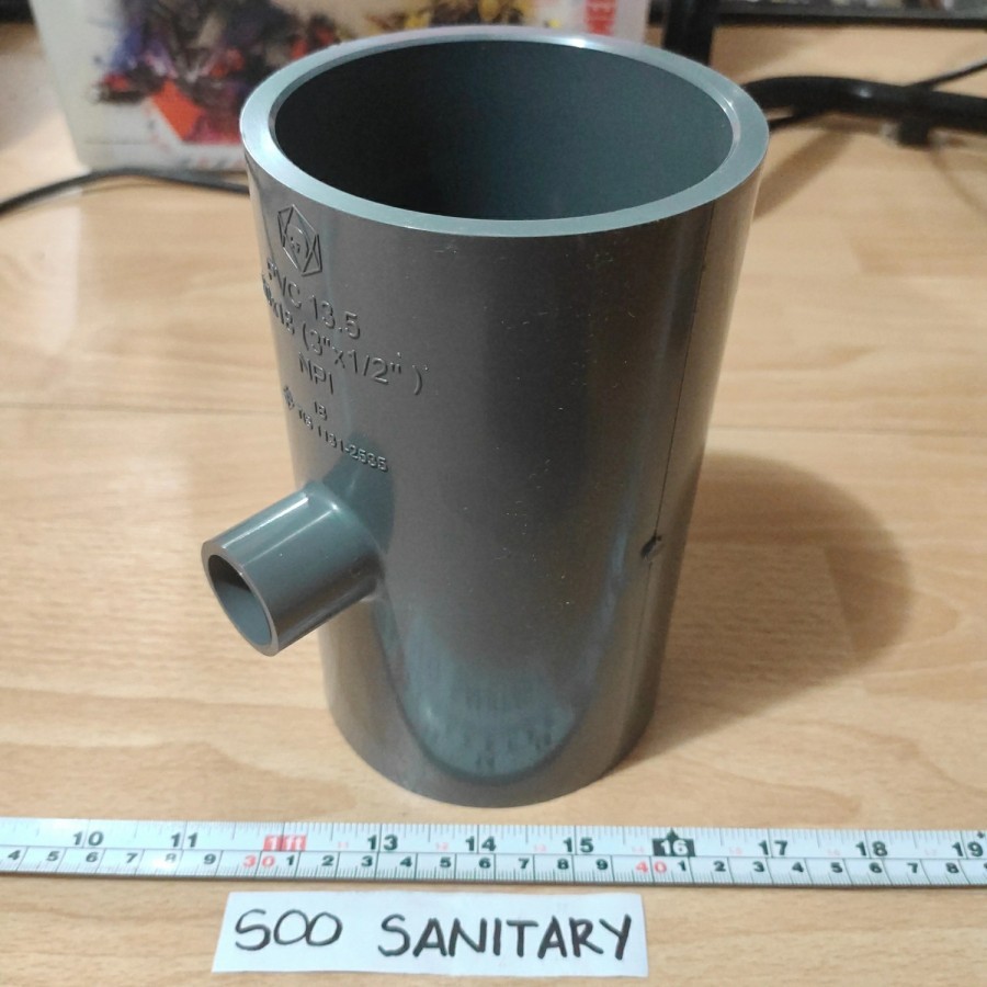 Jual Reducing Tee 3" x 1/2" AW SCG PVC - Reducer T Sambungan450 ...