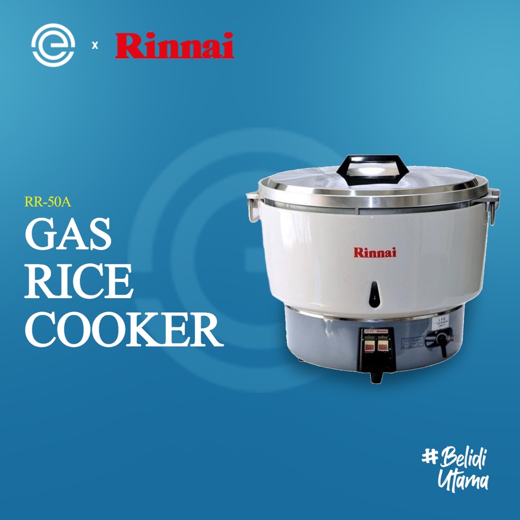 Jual RINNAI Rice Cooker Gas 9 Liter RR-50A | Shopee Indonesia