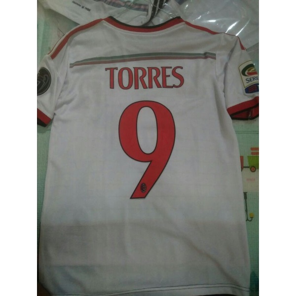 Jual Jersey AC Milan jadul retro TORRES | Shopee Indonesia