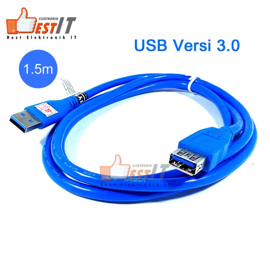Jual Kabel USB Ekstension NYK Versi 3 panjang 1.5 Meter | Shopee Indonesia