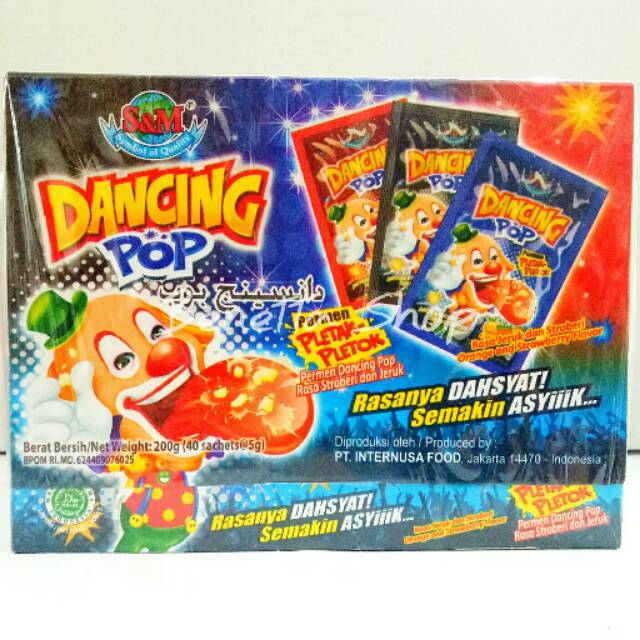 Jual Dancing Pop Permen Pletok Jaman Dulu Jadul | Shopee Indonesia