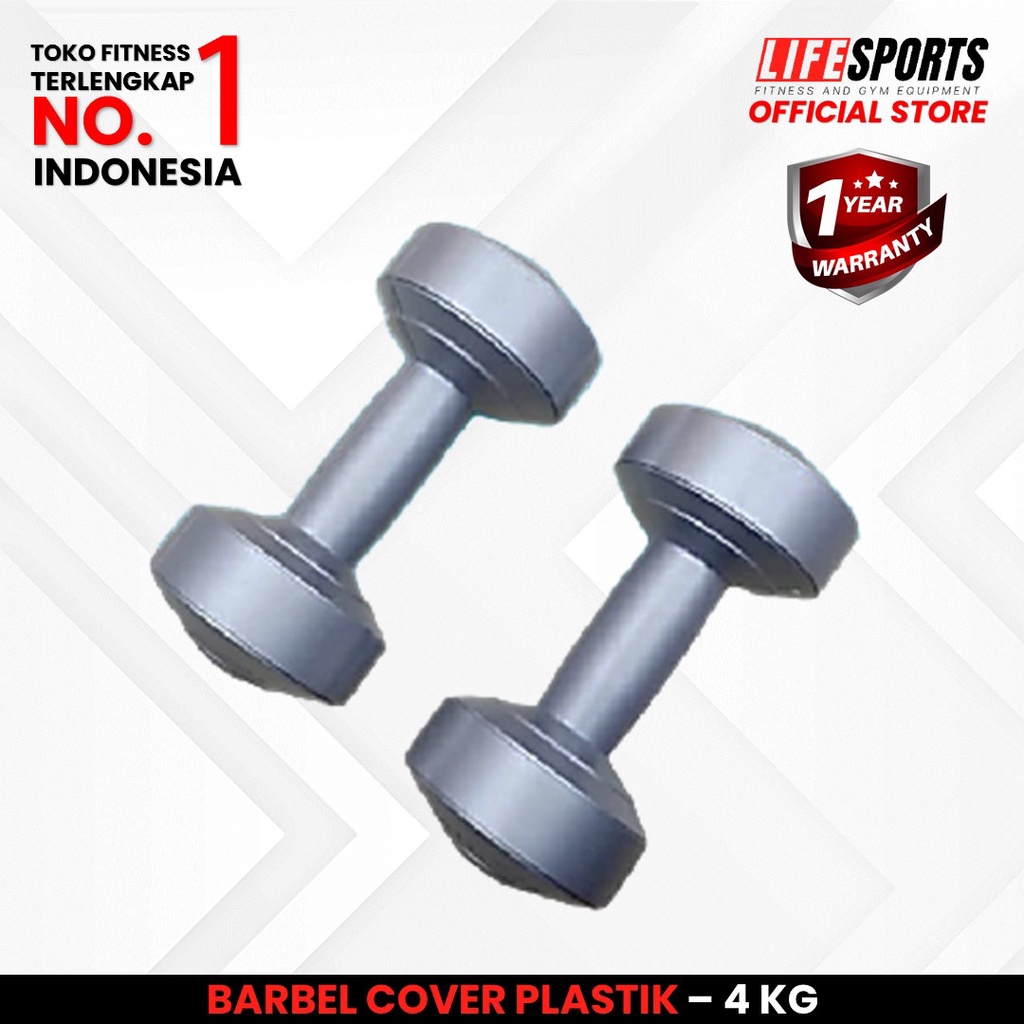 Jual LIFESPORTS - New Alat Olahraga Fitness Sport Gym Barbel Dumbbell ...