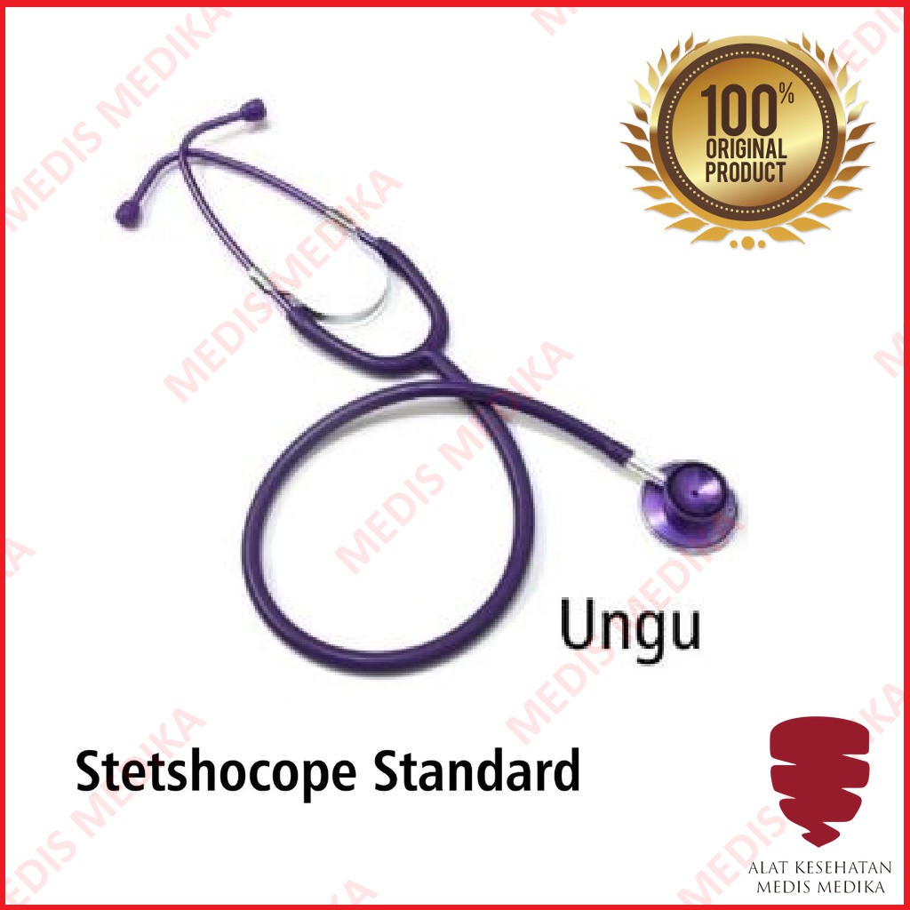 Jual Stethoscope Standard OneMed Warna Stetoskop Ekonomis Alat Rumah ...