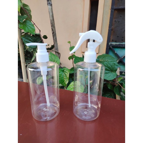 Jual botol plastik semprot dan pump serbaguna 500ml | Shopee Indonesia