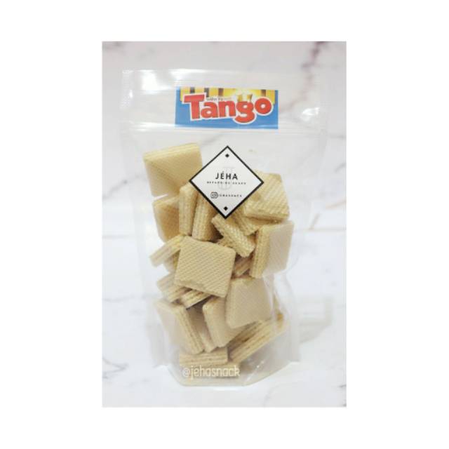 Jual [ Snack Kiloan TERMURAH ] Wafer Tango Vanila 100 gram | Shopee ...
