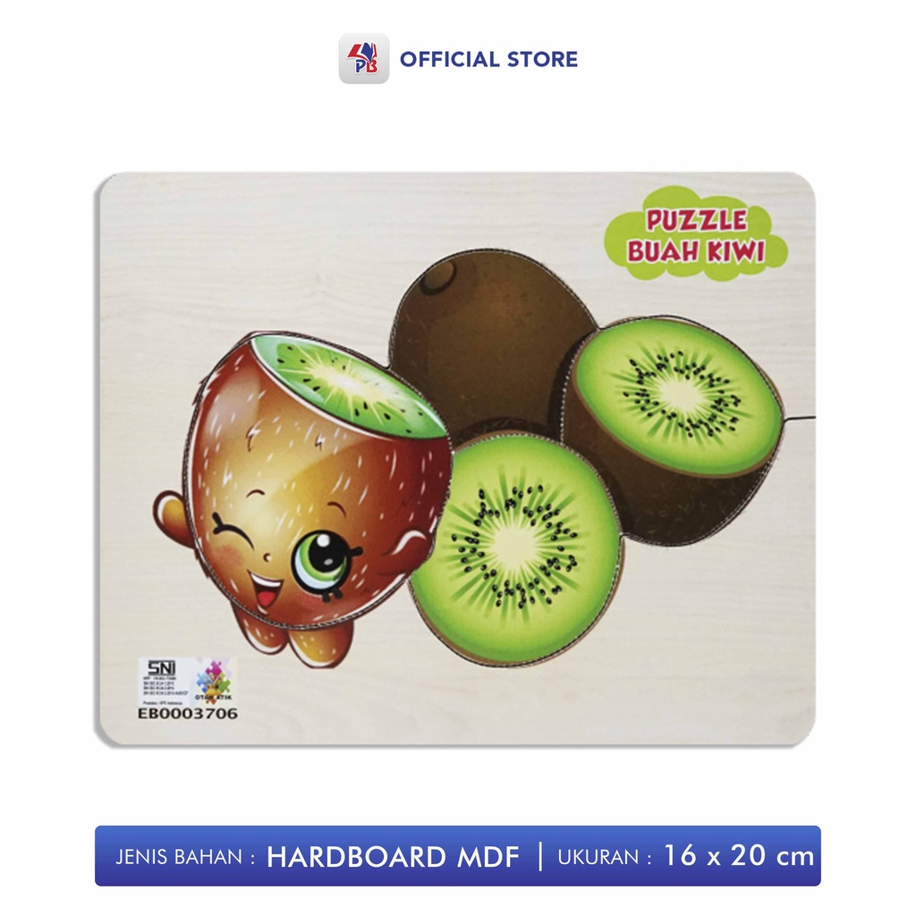 Jual Puzzle Edukasi Anak / Puzzle Kayu / Puzzle Anak Seri Buah Jeruk ...